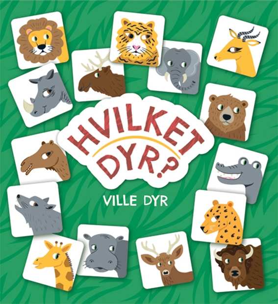 Hvilket dyr? - Ville dyr - Et spill for 2 personer | Fortellerforlaget